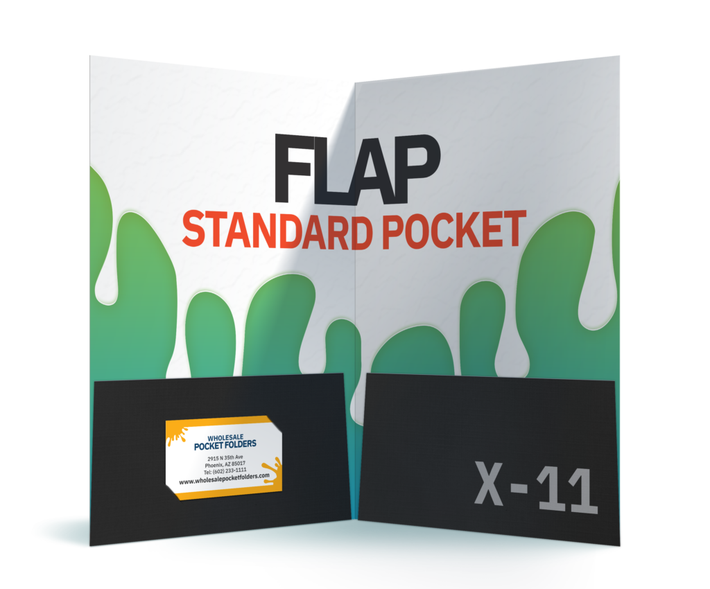 Standard Flap Presentation Folder - kw folders